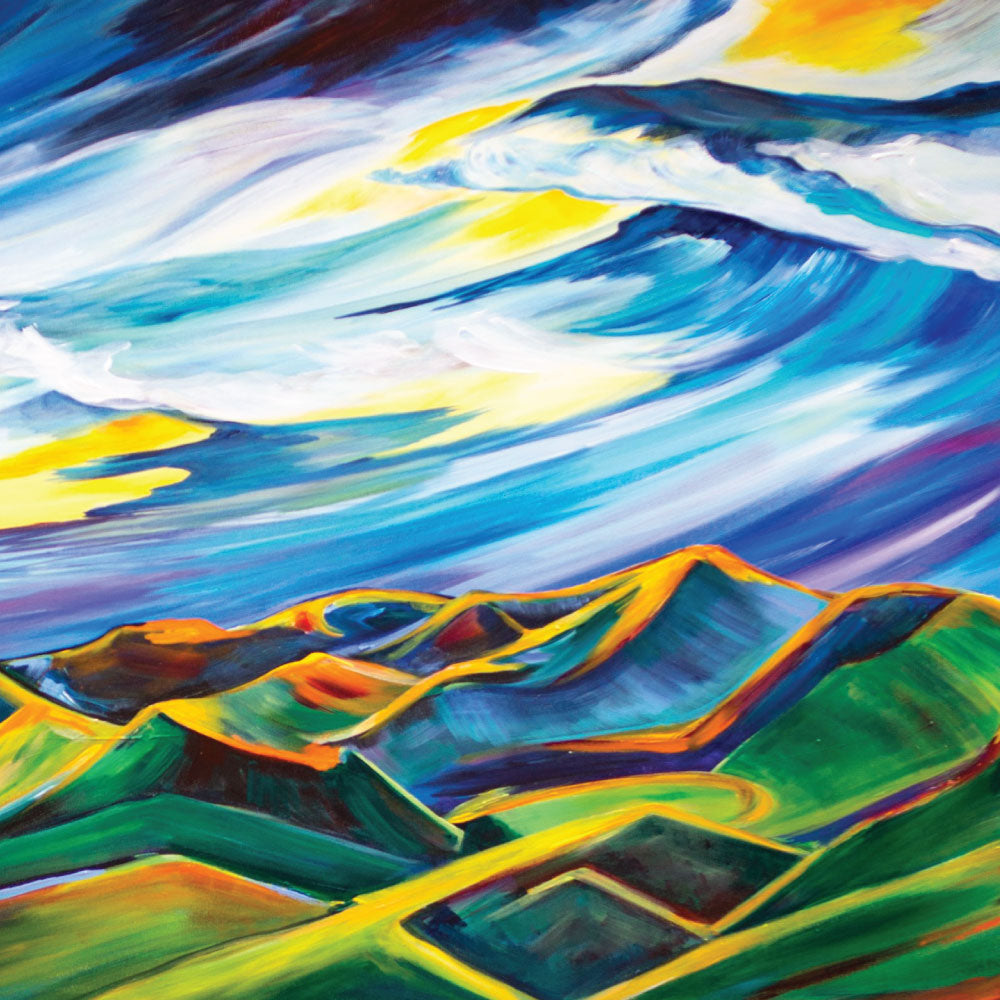Bridger Mountains – Allison McGree Fine Art