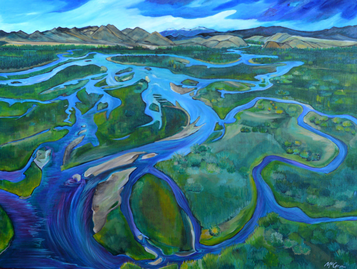 Montana Rivers Series Prints – Allison McGree Fine Art
