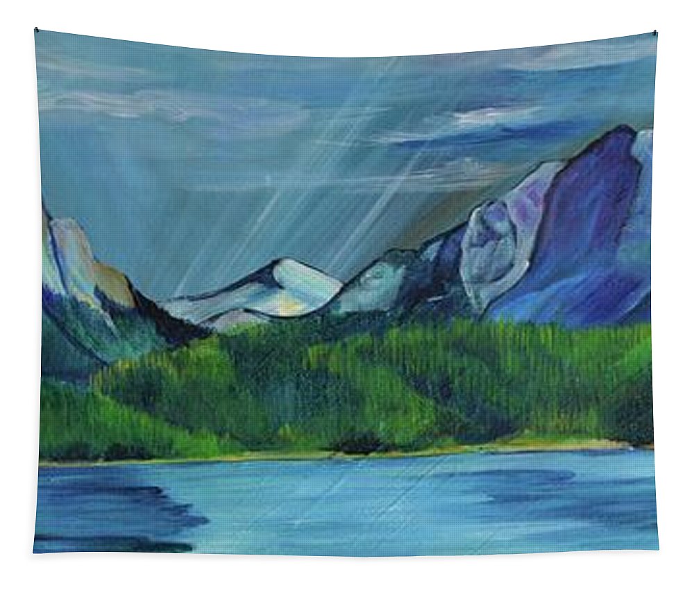 Hyalite Reservoir - Tapestry – Allison McGree Fine Art