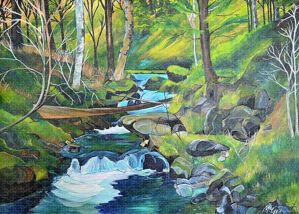 Mountain Spring - Puzzle – Allison McGree Fine Art