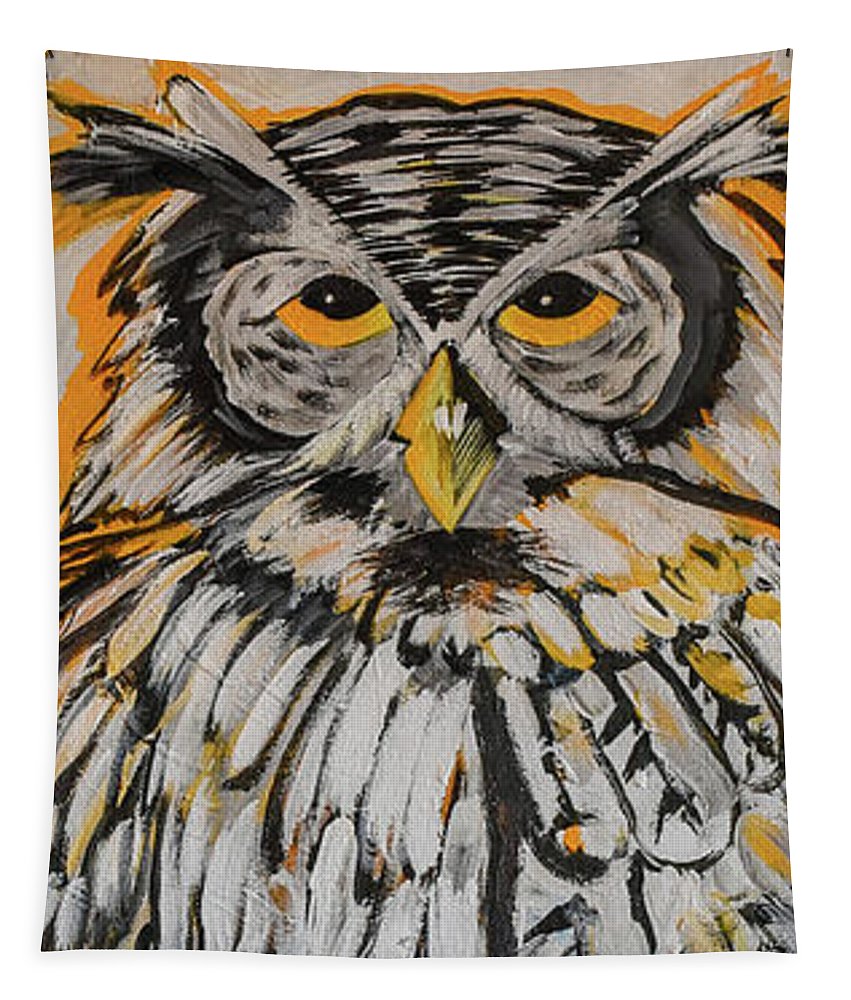 Owl 2 - Tapestry – Allison McGree Fine Art