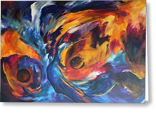 Owl Eyes 2 - Greeting Card – Allison McGree Fine Art