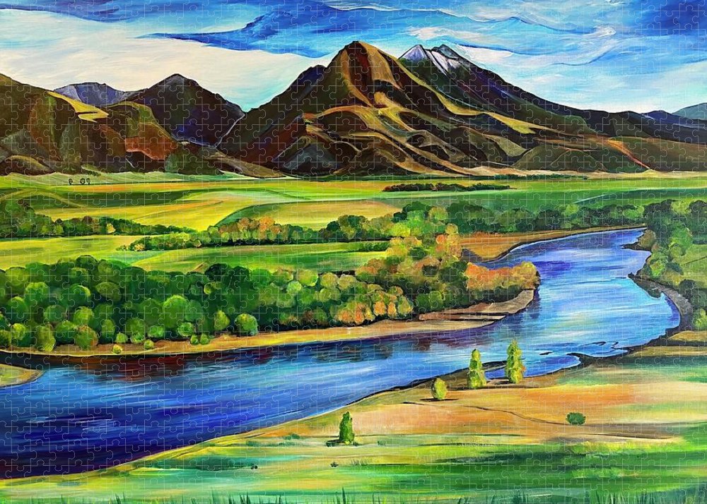 Yellowstone River - Puzzle – Allison McGree Fine Art