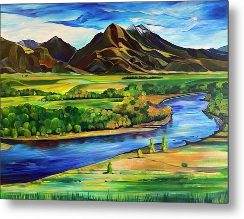 Yellowstone River - Metal Print – Allison McGree Fine Art